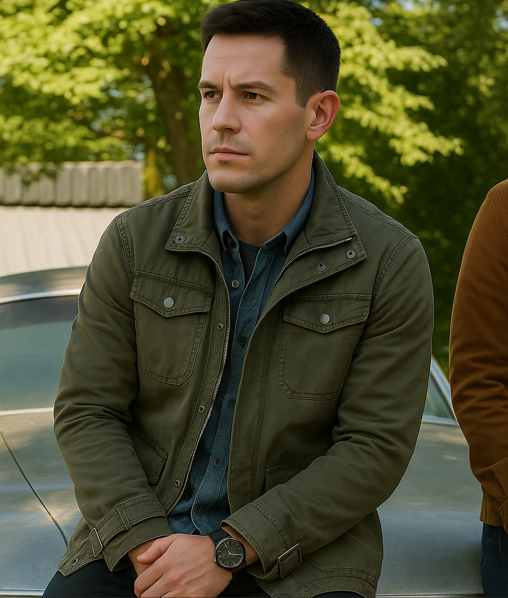 Supernatural Dean Winchester Khaki Green Jacket | Jensen Ackles Jacket