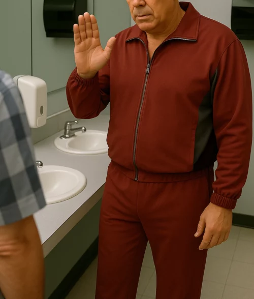 The Sopranos Paulie Maroon Tracksuit | Tony Sirico Tracksuit