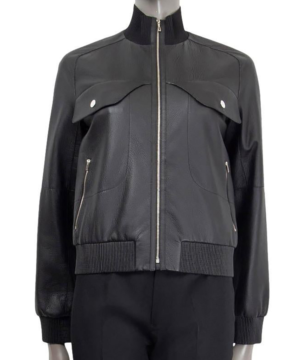 Women's Black Classic Leather Jacket | The Leather City