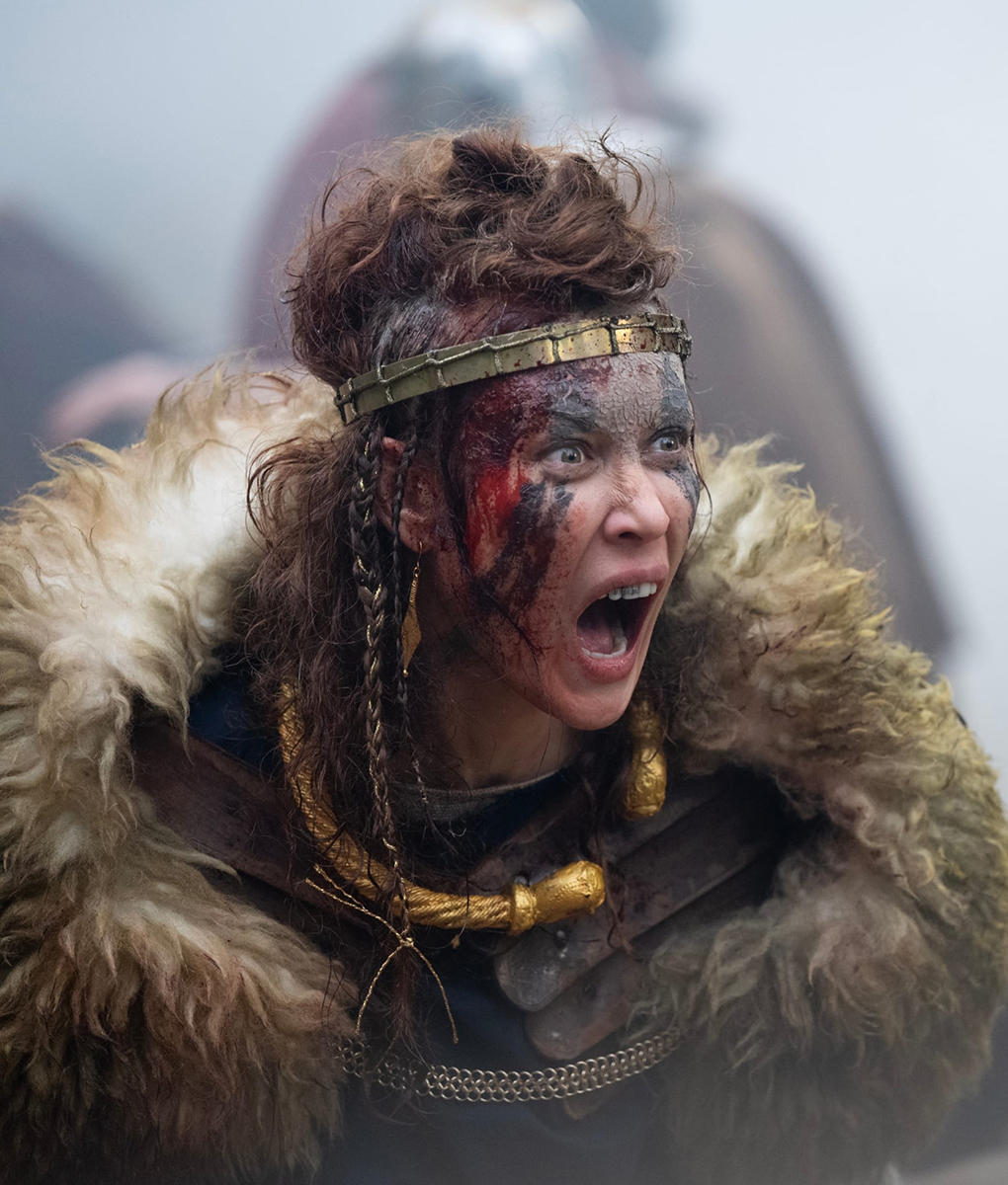 Boudica Queen of War Olga Kurylenko Brown Cloak | The Leather City