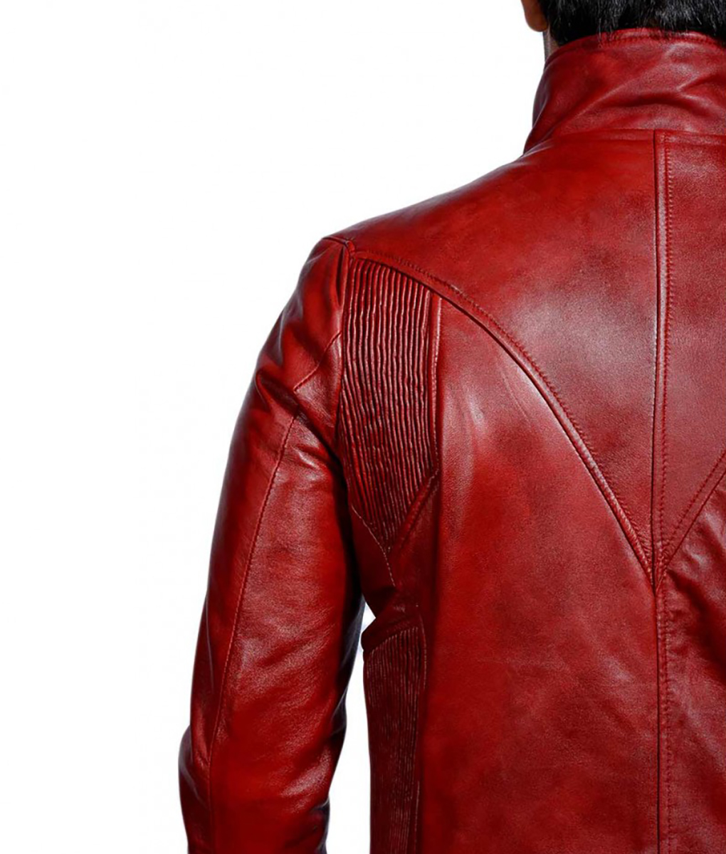 Daredevil Red Leather Jacket | The leather City