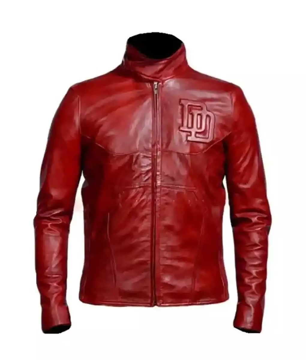 Daredevil Red Leather Jacket | The leather City