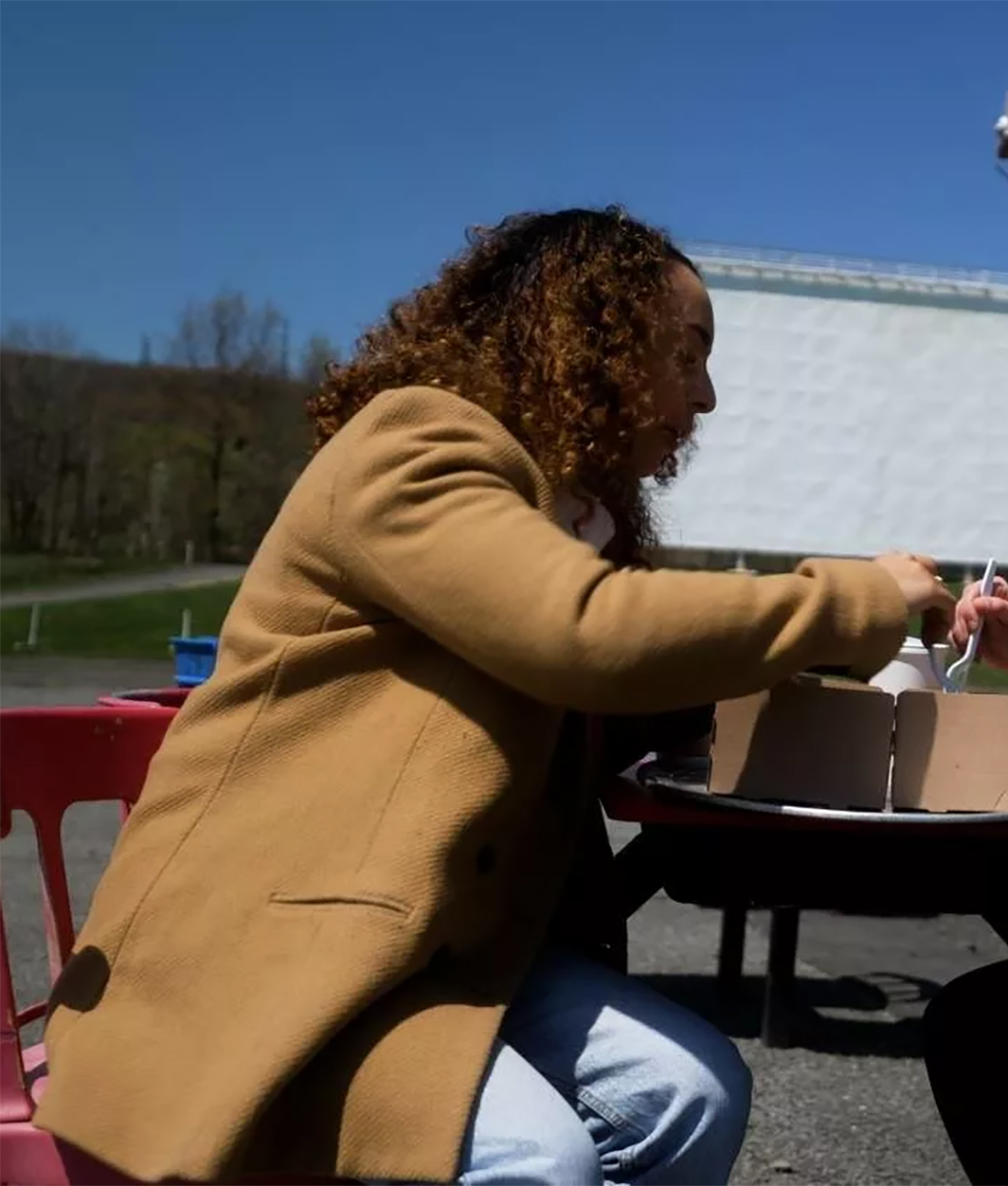 Hell House LLC Origins Rebecca Vickers Coat | Destiny Leilani Brown Coat