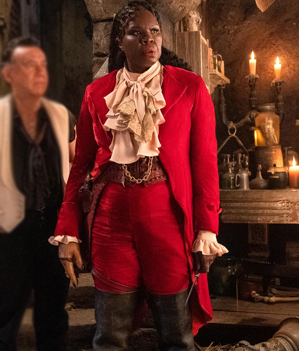 Our Flag Means Death Spanish Jackie Red Coat | Leslie Jones Coat