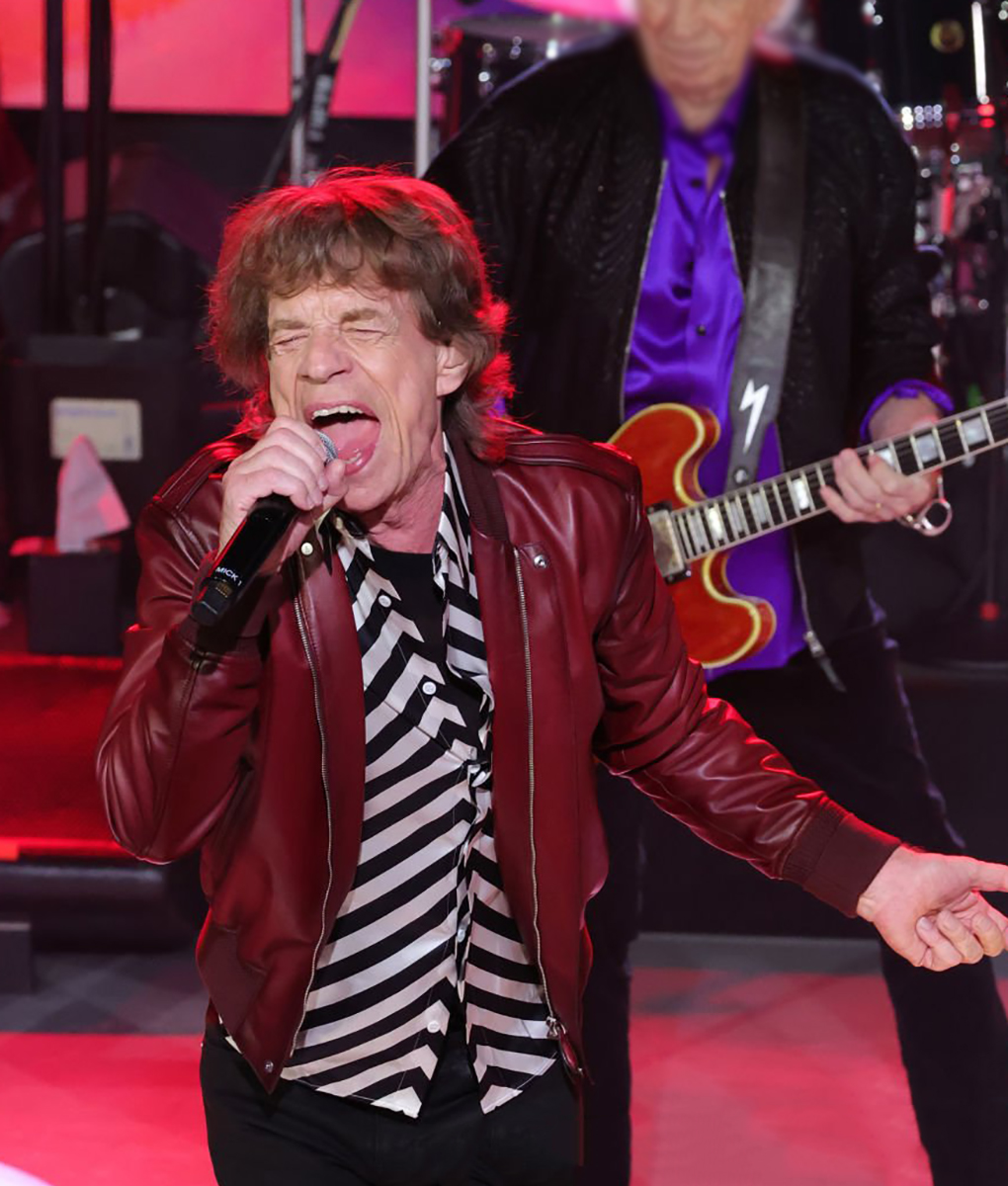 Rolling Stones Mick Jagger Leather Jacket | The Leather City
