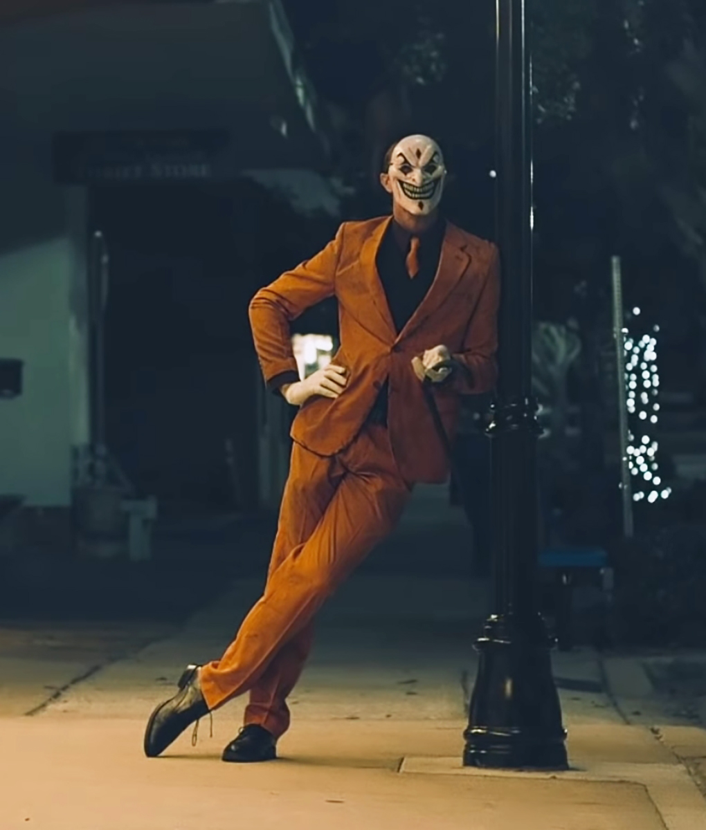 Michael Sheffield Orange Costume Suit - The Jester Cosplay Outfit | The ...