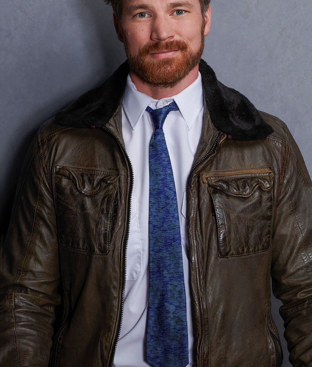 The Naughty Nine Bruno Brown Leather Jacket | Derek Theler Jacket
