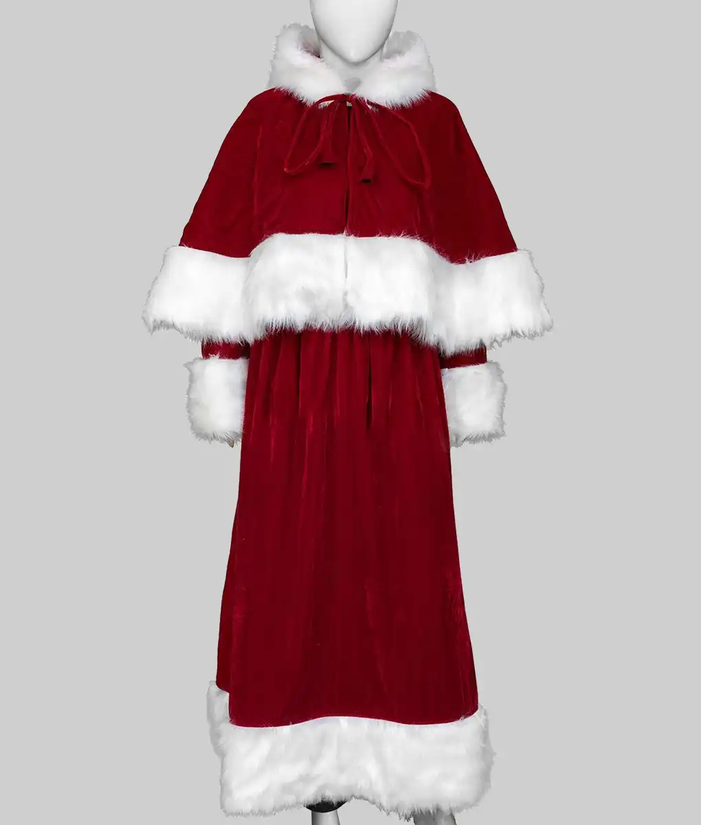 The Santa Clauses Mrs. Claus Hooded Costume | Elizabeth Mitchell Costume