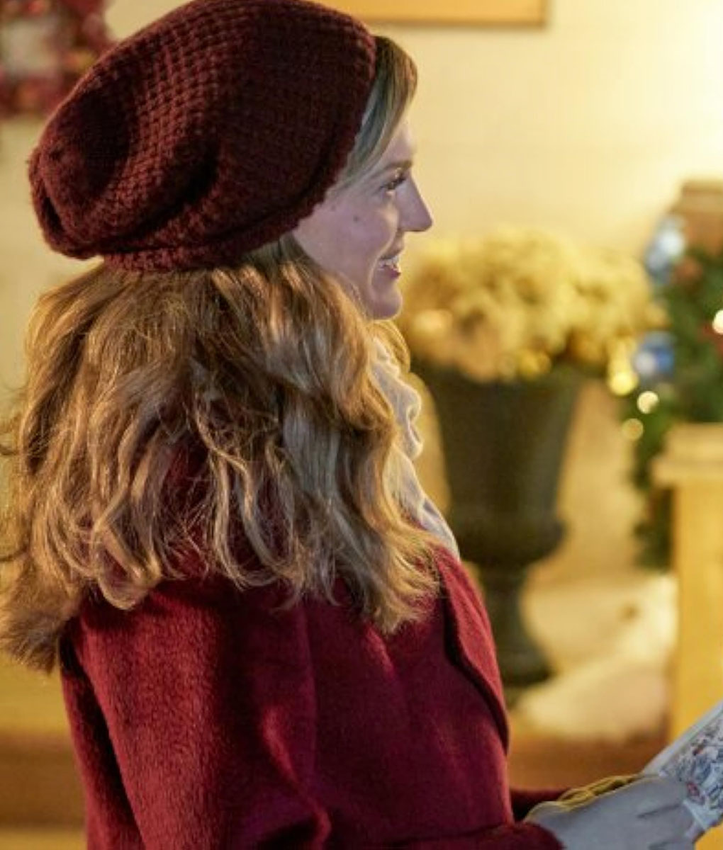 A Not So Royal Christmas Charlotte Red Coat | Brooke D'Orsay Coat