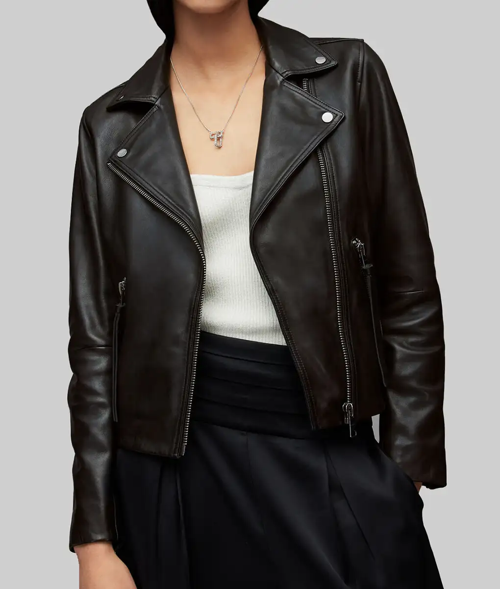 Jessica Morgan The Family Plan Jacket - Womens Black Biker Jacket | The ...