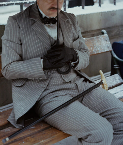 Poor Things - Mark Ruffalo Grey Suit | The Leather City