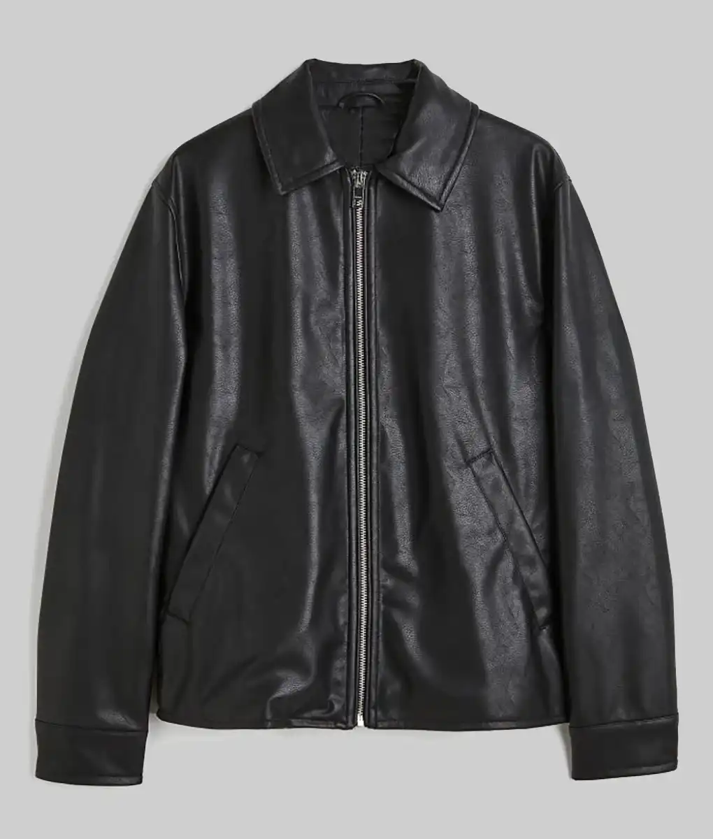Suki Waterhouse LA Black Leather Jacket | The Leather City