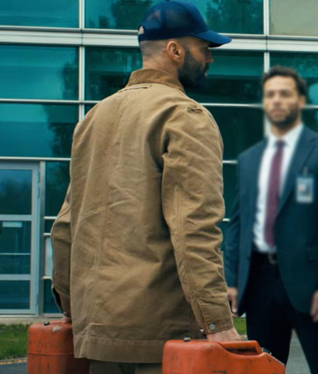 The Beekeeper Mr. Clay Brown Jacket | Jason Statham Jacket