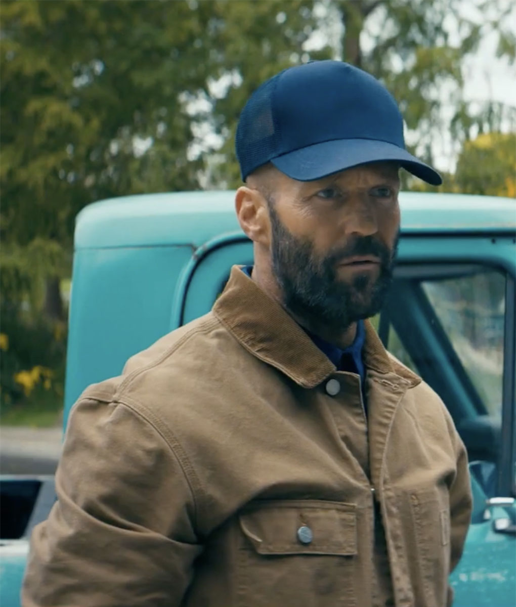 The Beekeeper Mr. Clay Brown Jacket | Jason Statham Jacket
