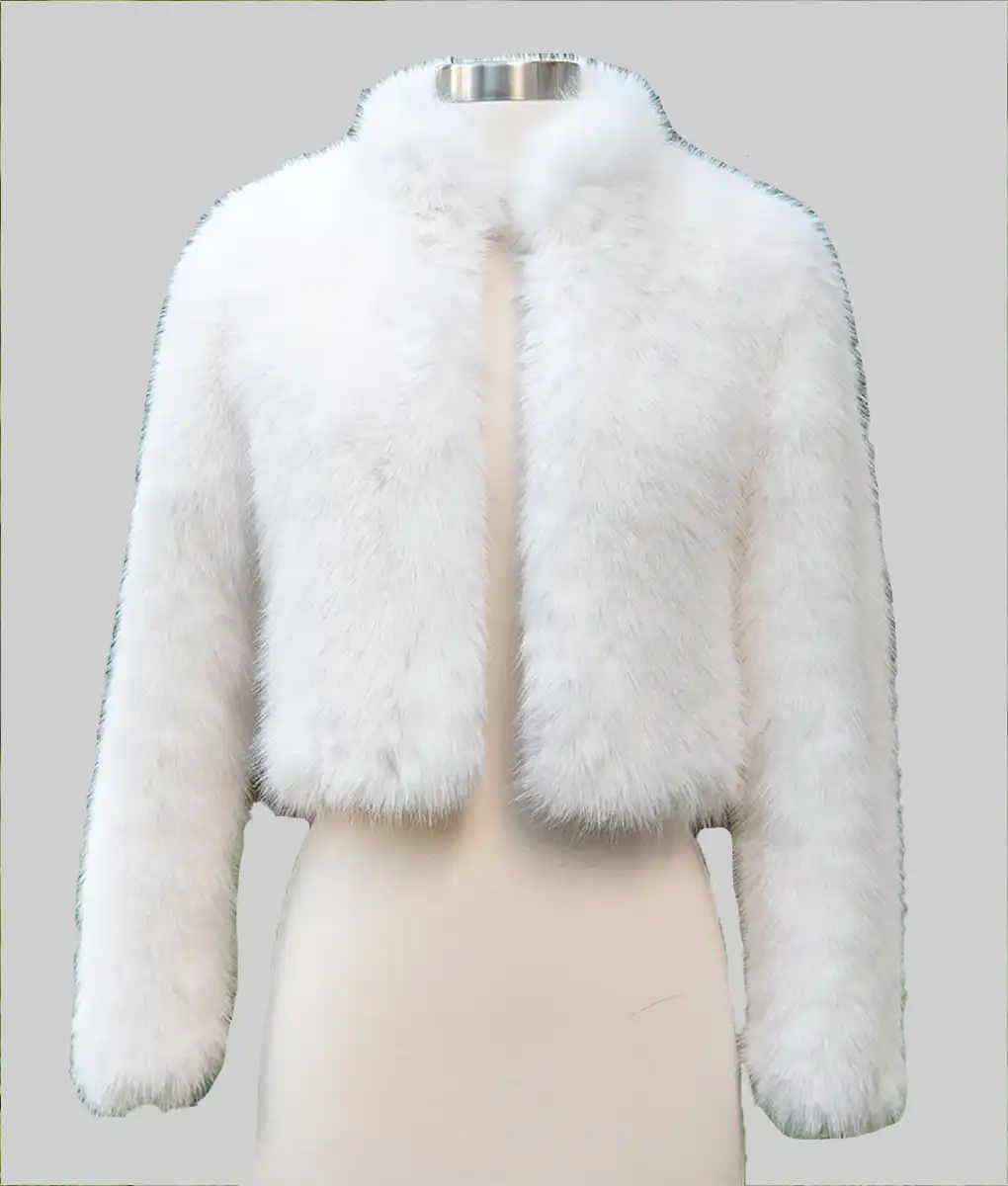 Cindy Kimberly White Fur Jacket | Cindy Kimberly Outfits - TLC