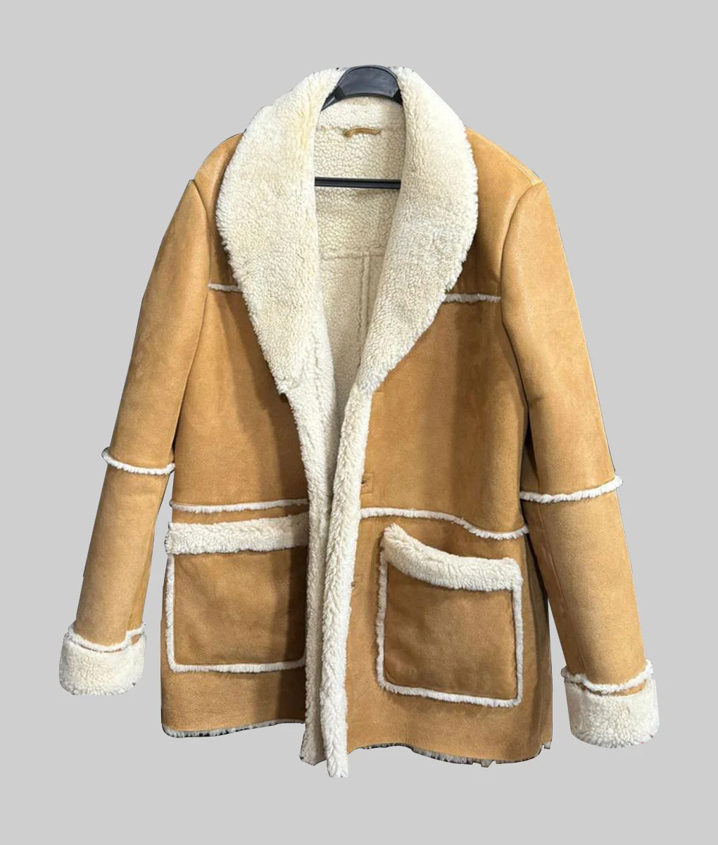 Fargo Season 05 Sheriff Roy Tillman Shearling Jacket for Men | Faux ...