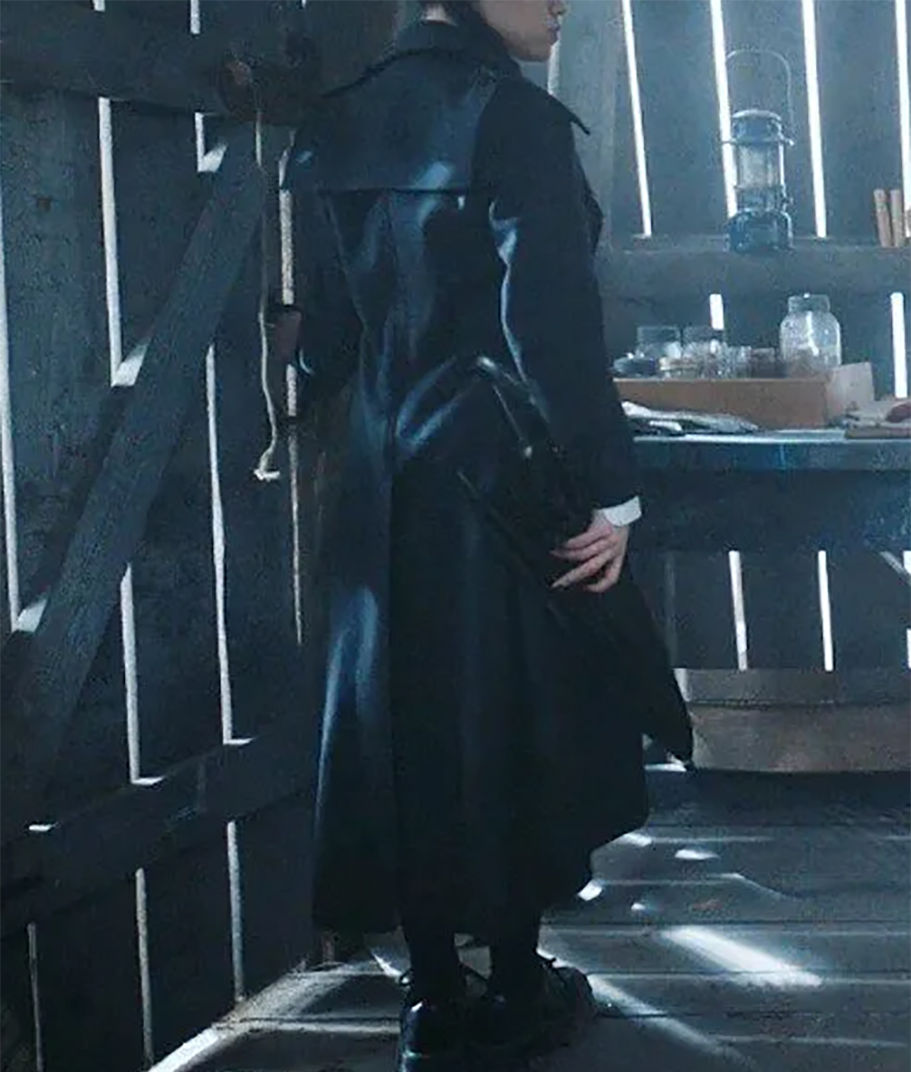 Jenna Ortega Wednesday Addams Coat