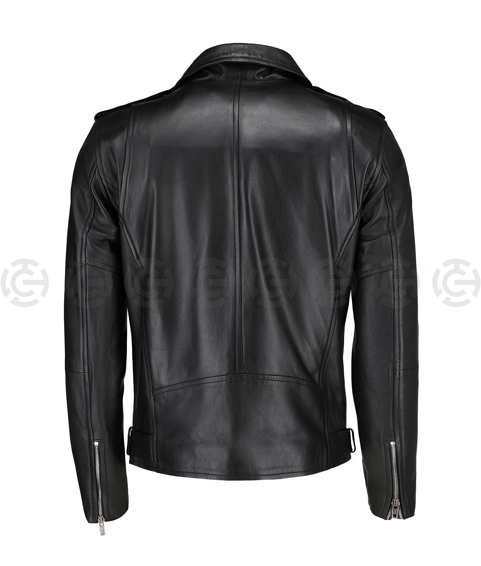 Jack Rooney 3 Body Problem Black Biker Jacket - Mens Black Leather ...