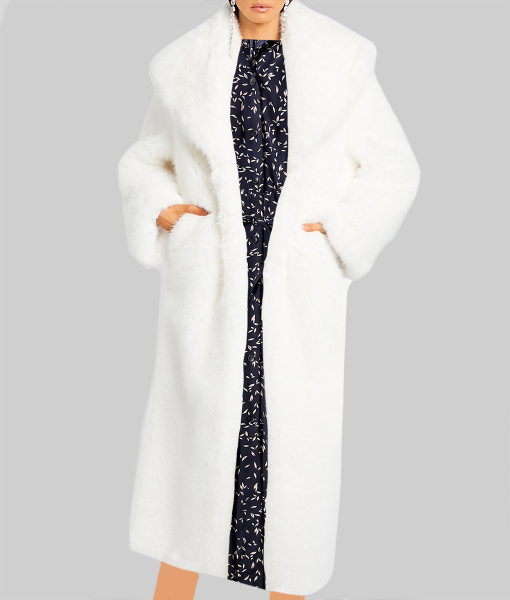 Allison Holker White Oversize Fur Coat | TLC