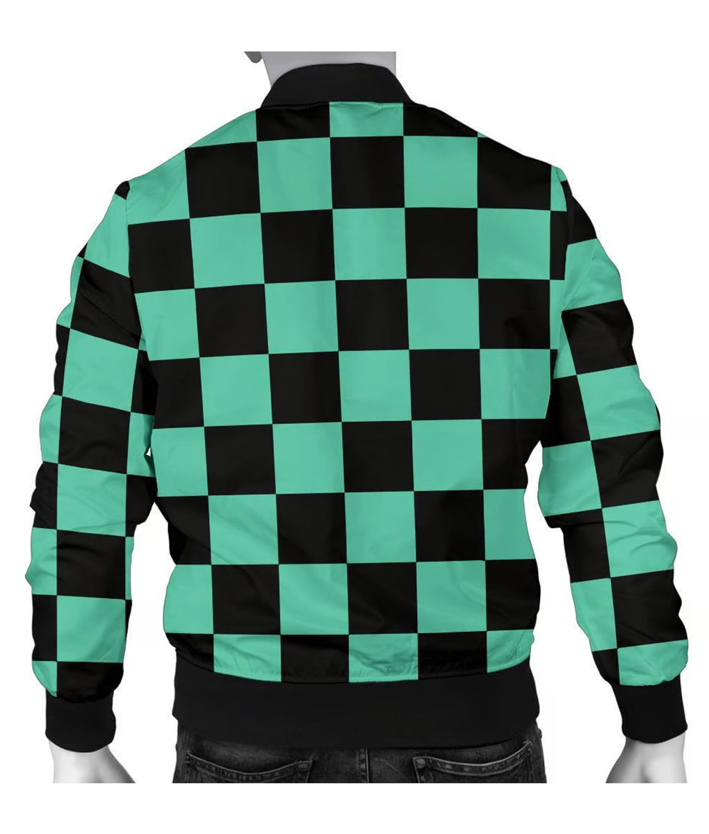 Demon Slayer Tanjiro Kamado Bomber Jacket | TLC