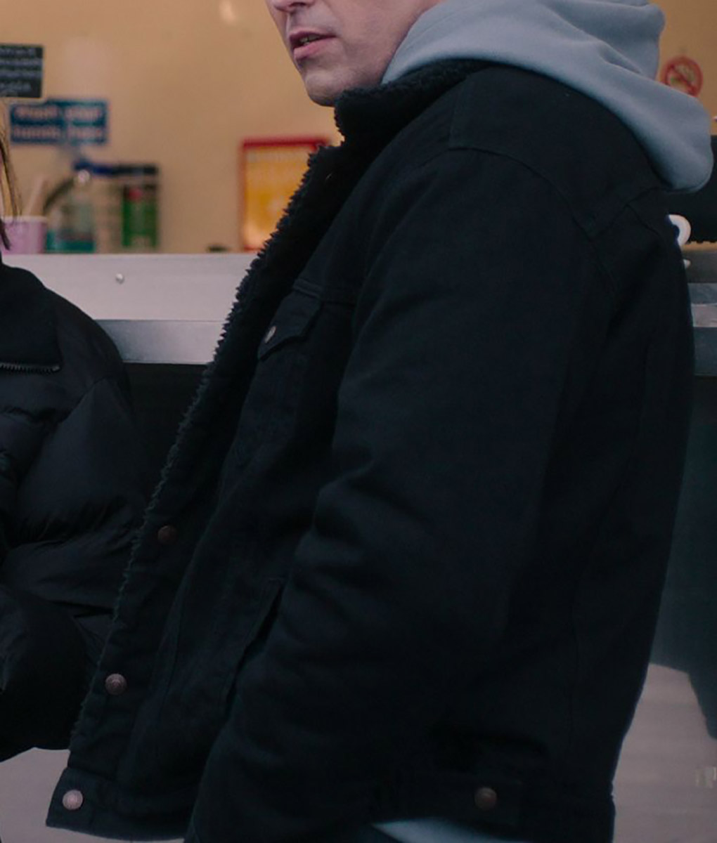 Fool Me Once Shane Tessier Black Jacket | Emmett J Scanlan Jacket