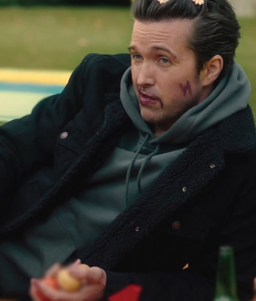 Fool Me Once Shane Tessier Black Jacket | Emmett J Scanlan Jacket