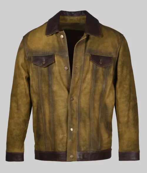 Hit Man Gary Suede Leather Jacket