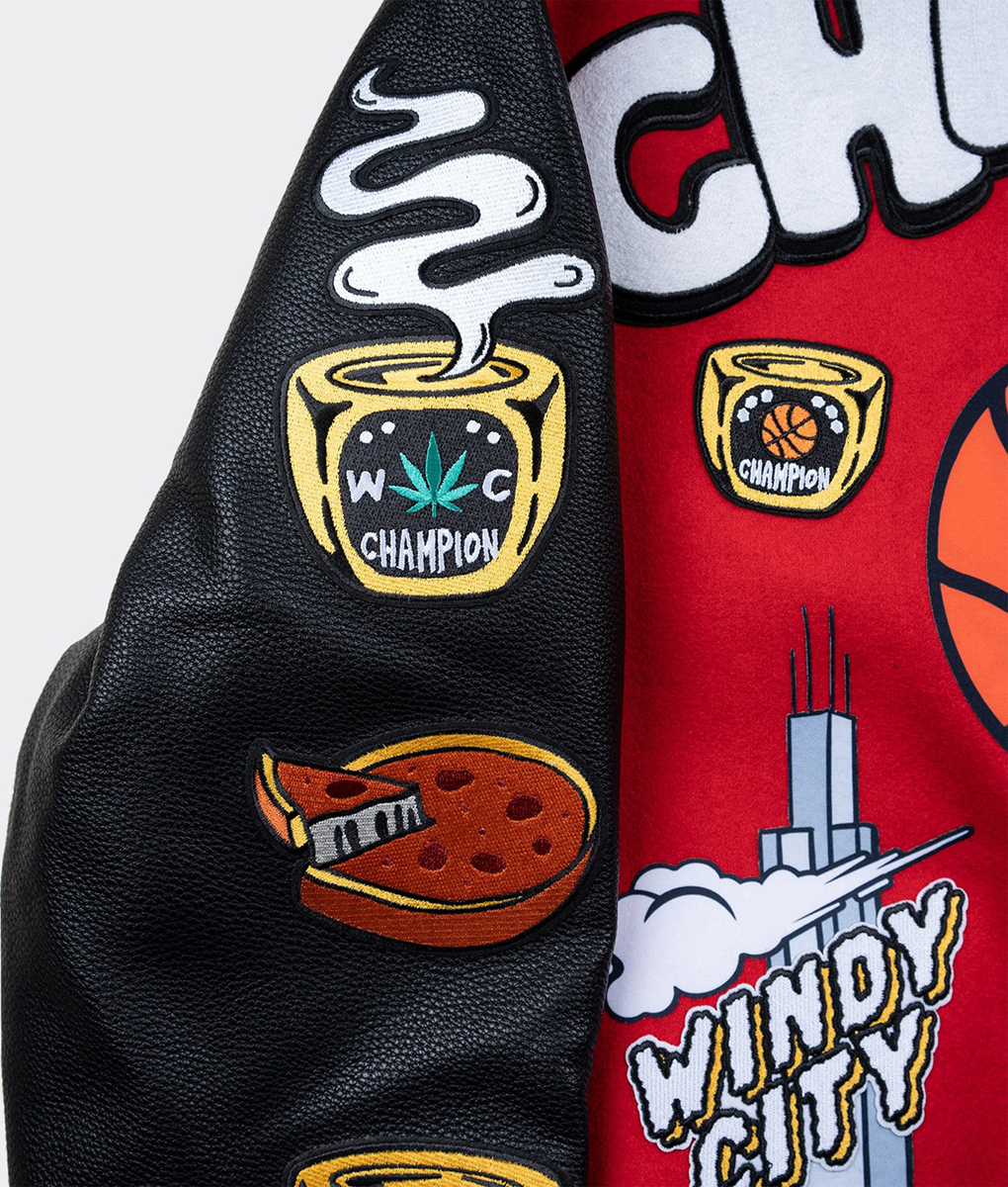 The Chicago Windy City Varsity Jacket | TLC