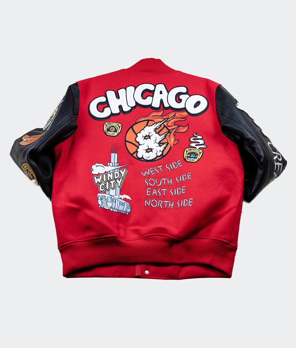 The Chicago Windy City Varsity Jacket | TLC