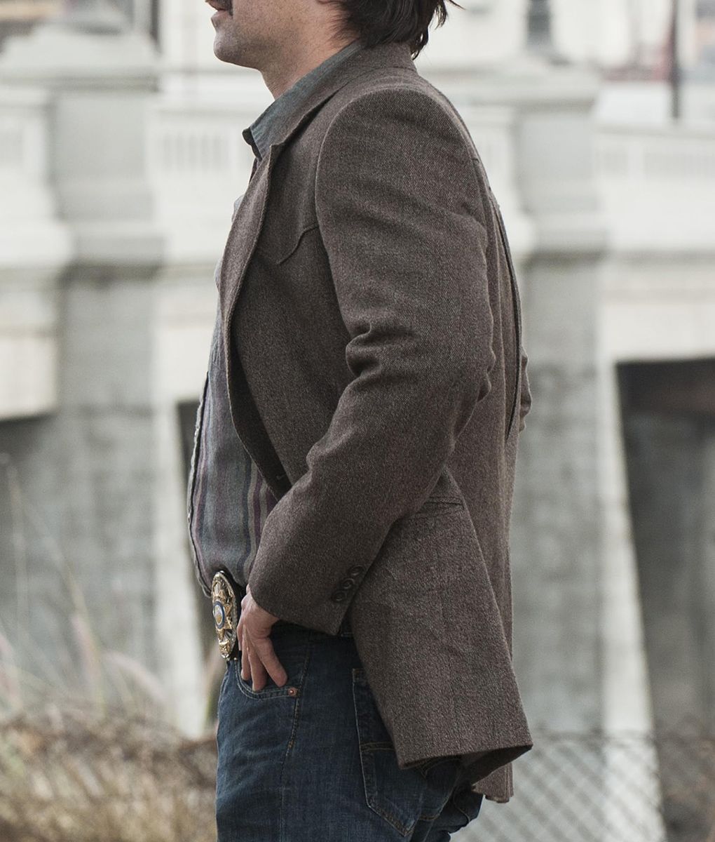 True Detective Colin Farrell Grey Blazer - Grey Wool Blazer Mens | The ...