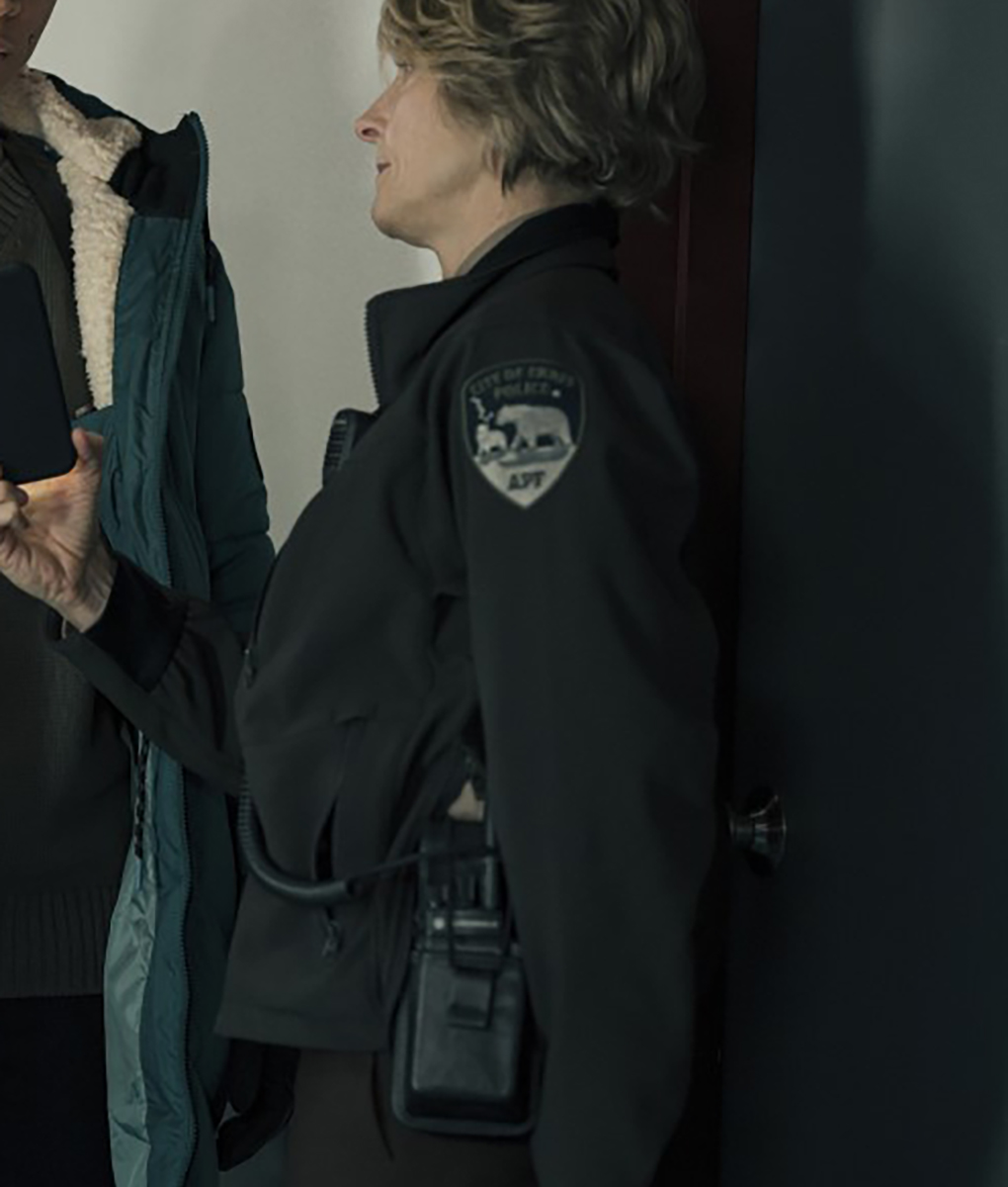 True Detective Liz Danvers Jodie Foster Brown Jacket | TLC