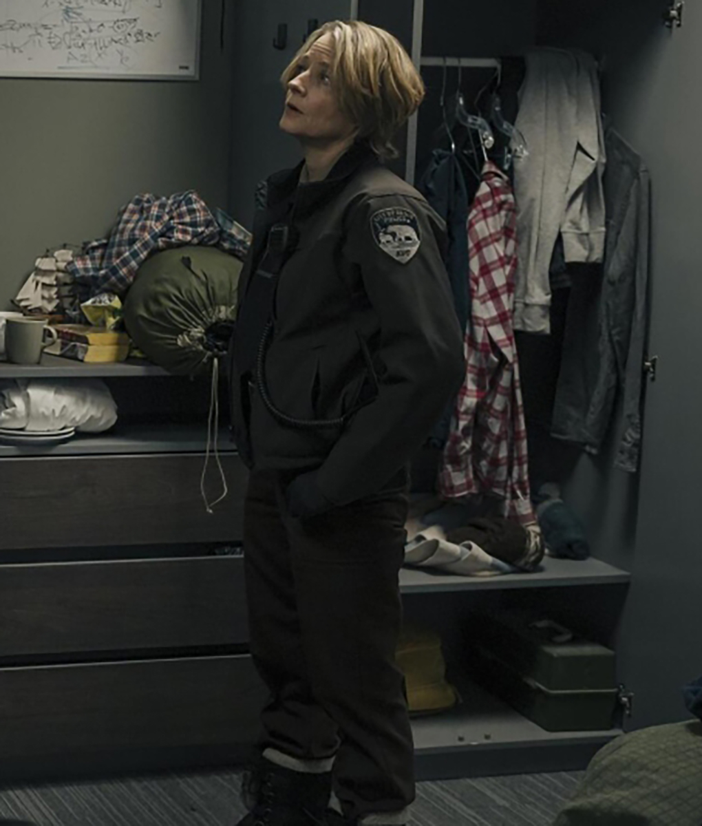 True Detective Liz Danvers Jodie Foster Brown Jacket | TLC