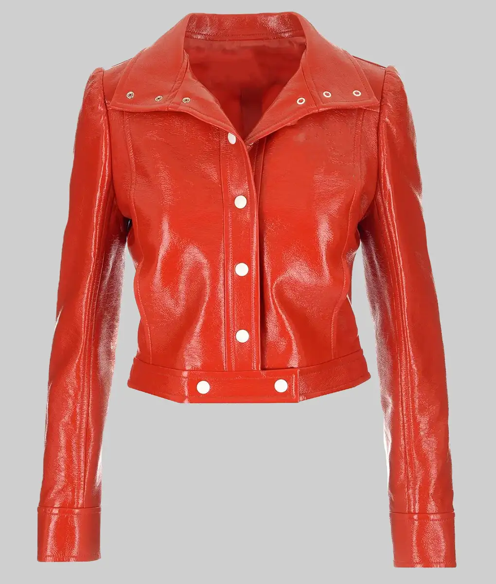 Anya Taylor Joy Red Leather Jacket | The Leather City