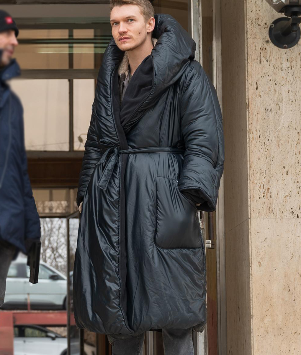 April X Baxter Long Black Coat | Connor Storrie Coat