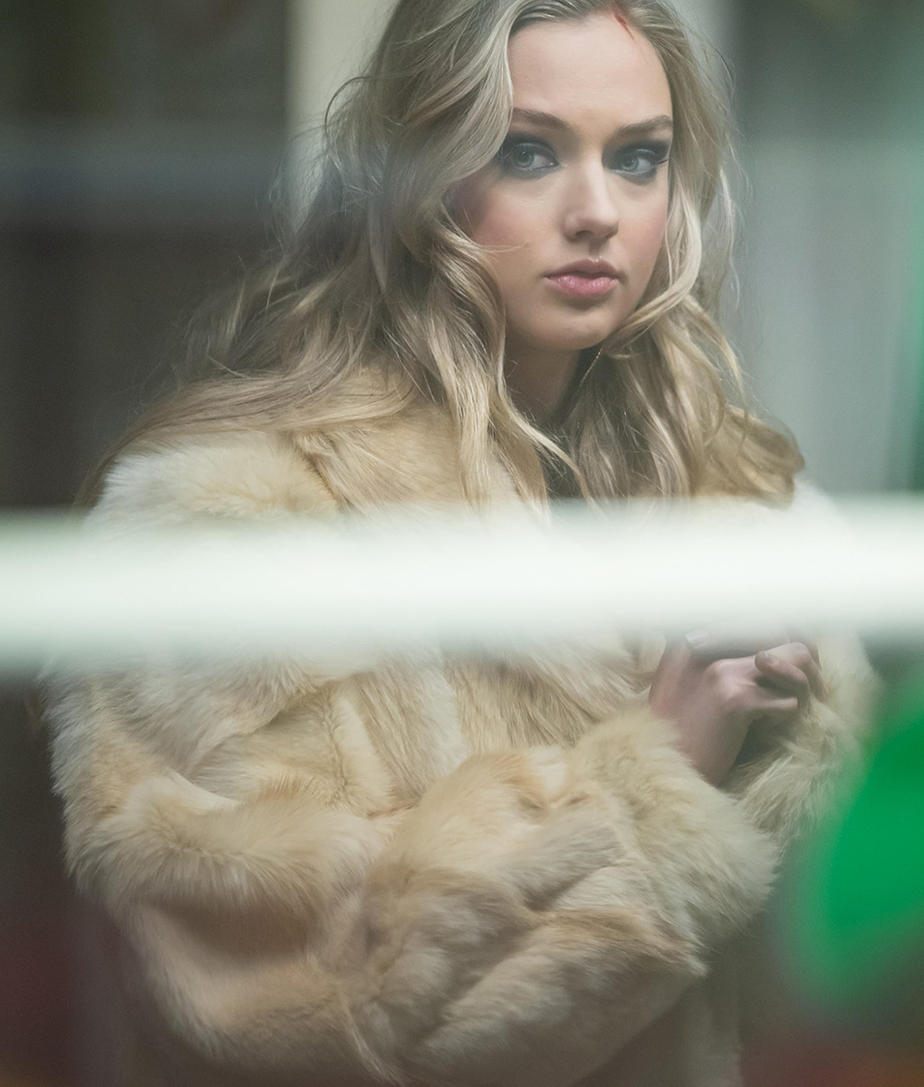 April X Lilly Krug April Beige Fur Coat | TLC