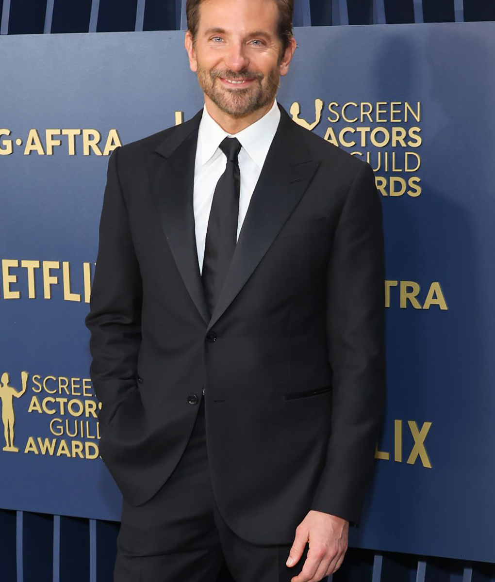Bradley Cooper Guild Awards Black Suit | The Leather City