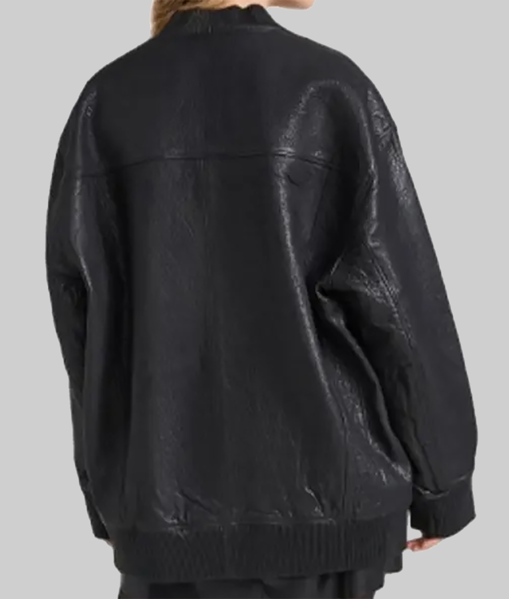 Dakota Johnson Black Leather Jacket | TLC