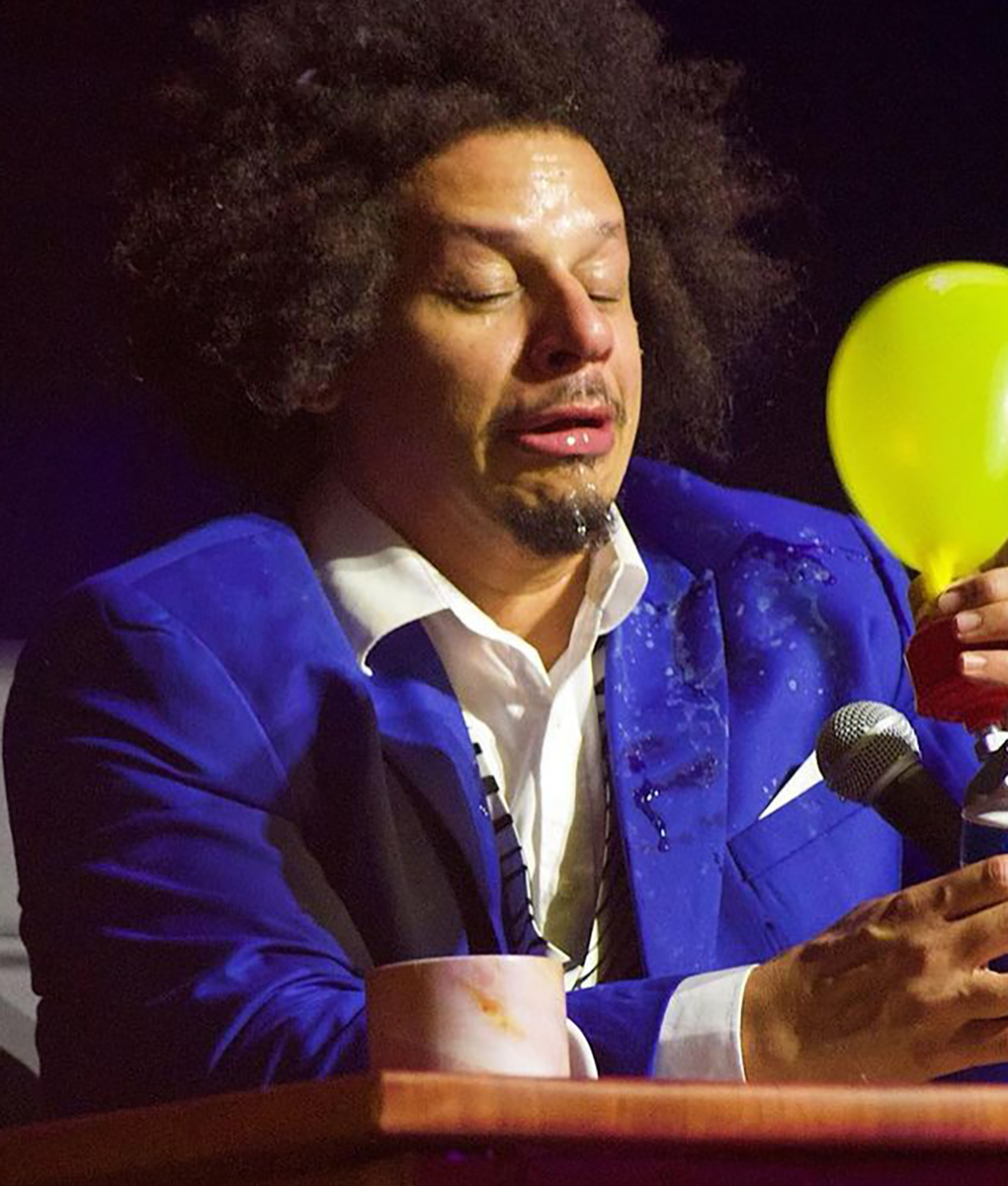 Eric Andre Live Near Broadway Blue Suit | TLC