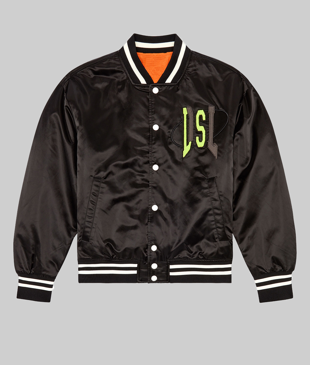 T-Pain Super Bowl Black Leather Varsity Jacket | The Leather City