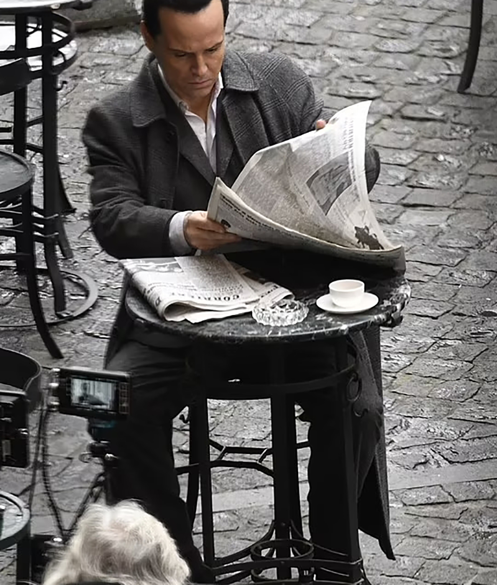 Andrew Scott Ripley Tom Grey Coat | The Leather City