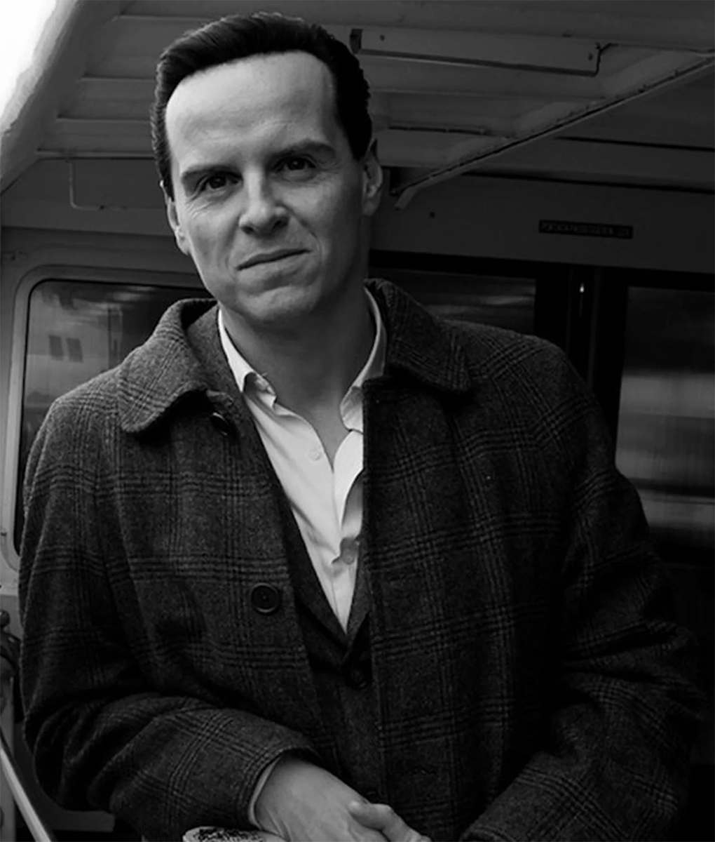 Andrew Scott Ripley Tom Grey Coat | The Leather City