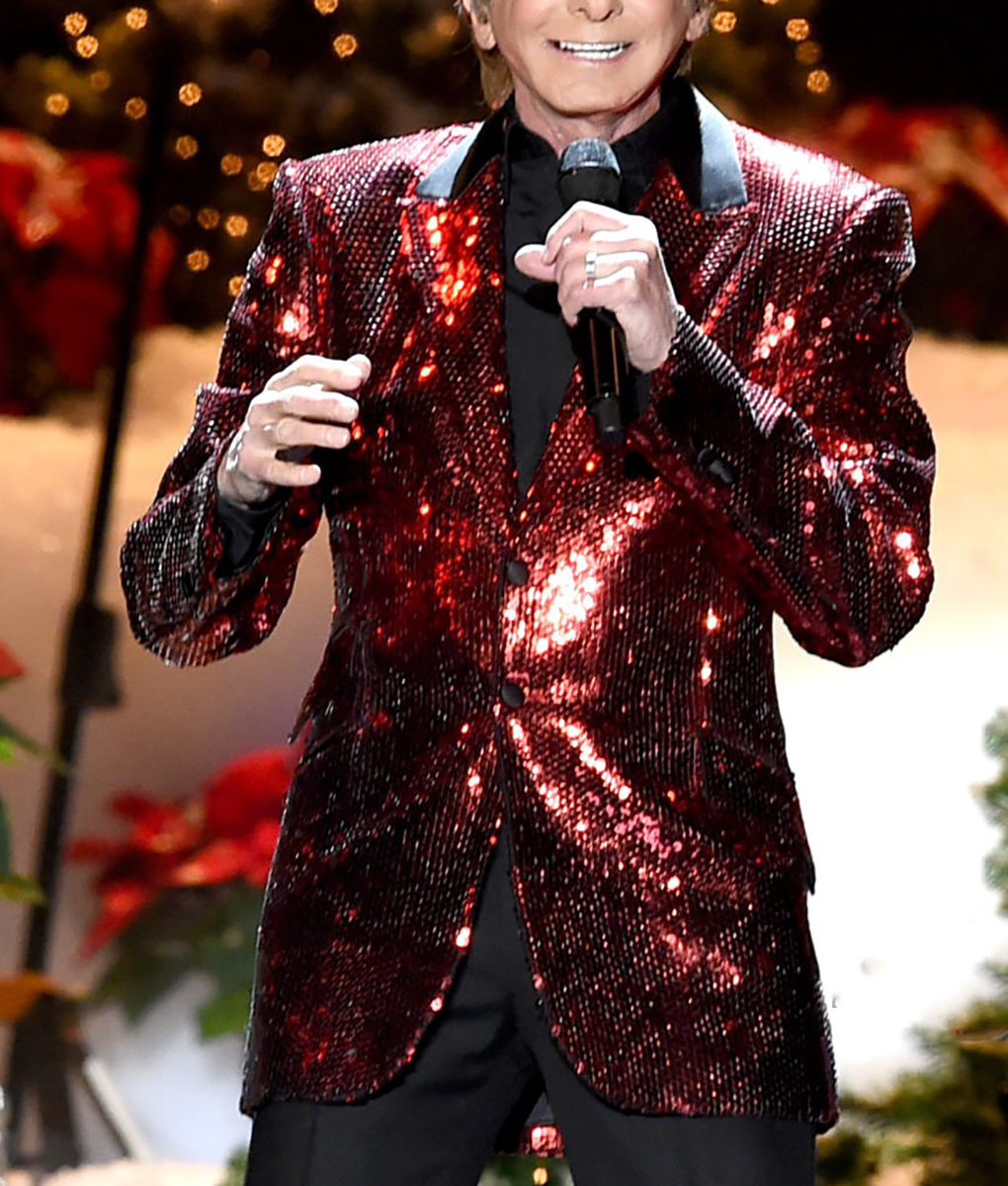 Barry Manilow A Very Barry Christmas Red Sequin Blazer | The Leather City