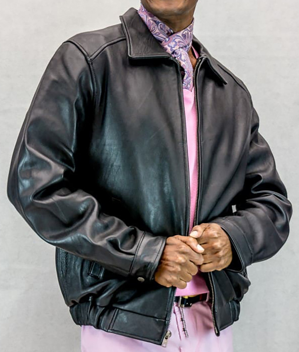 BMF Demetrius 'Big Meech' Flenory Black Leather Jacket | The Leather City