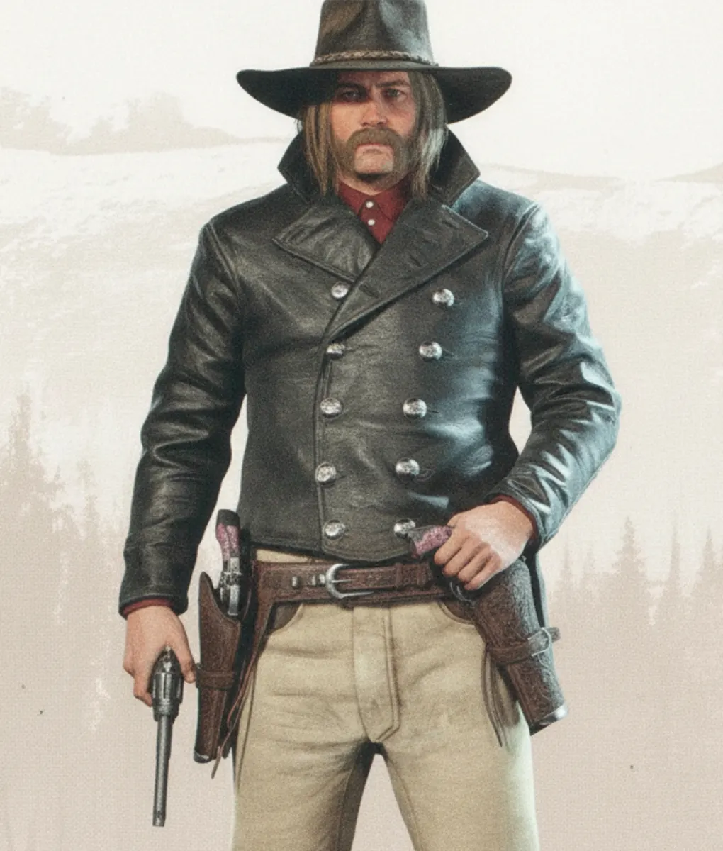 Red Dead Redemption II Micah Bell Coat | The Leather City