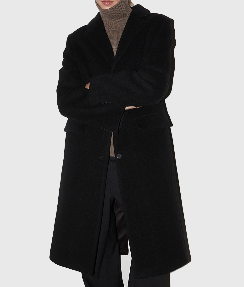 Rebecca Godfrey Under the Bridge Black Coat | The Leather City