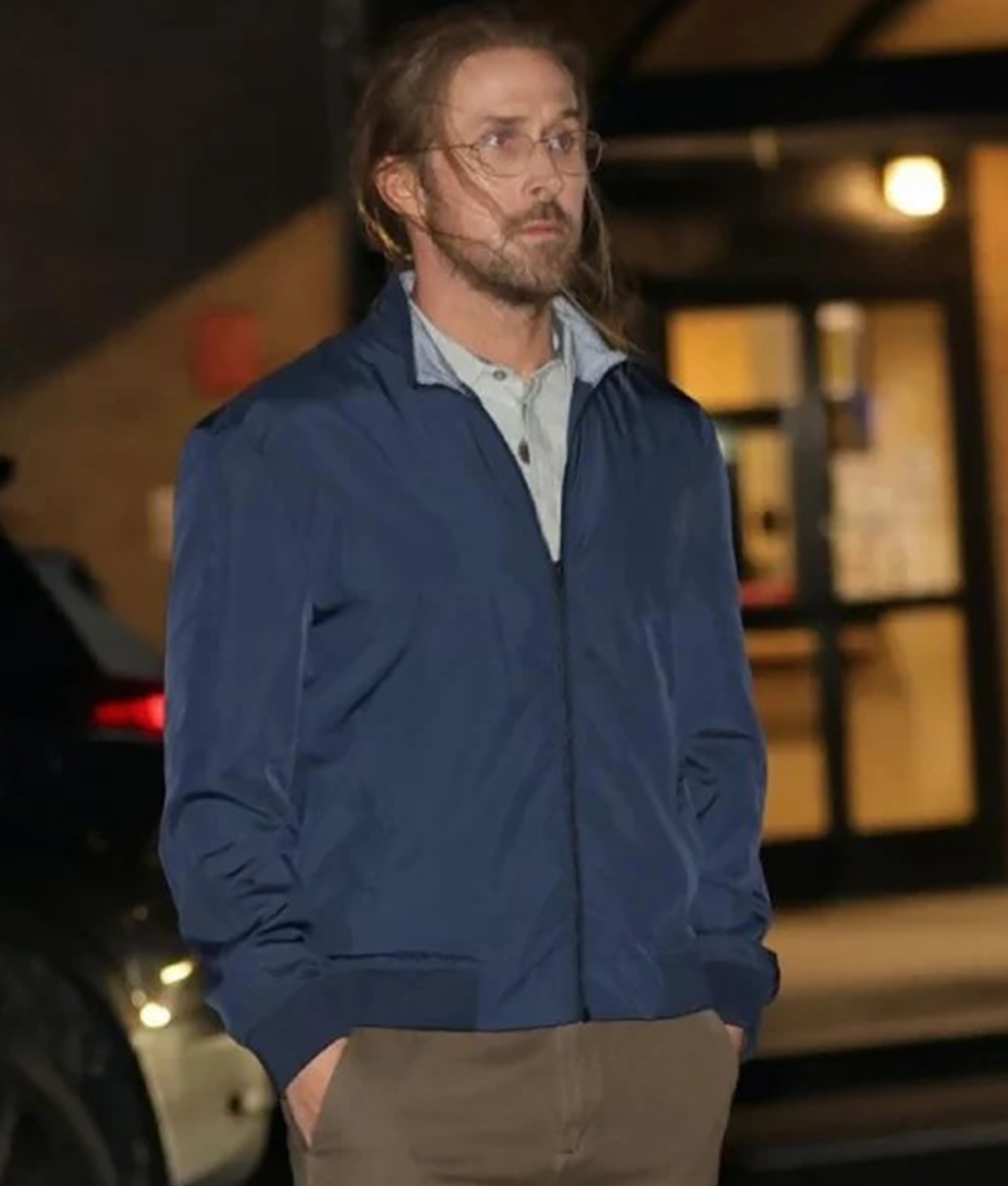 Papyrus 2 Blue Jacket | SNL Ryan Gosling Blue Jacket | The Leather City