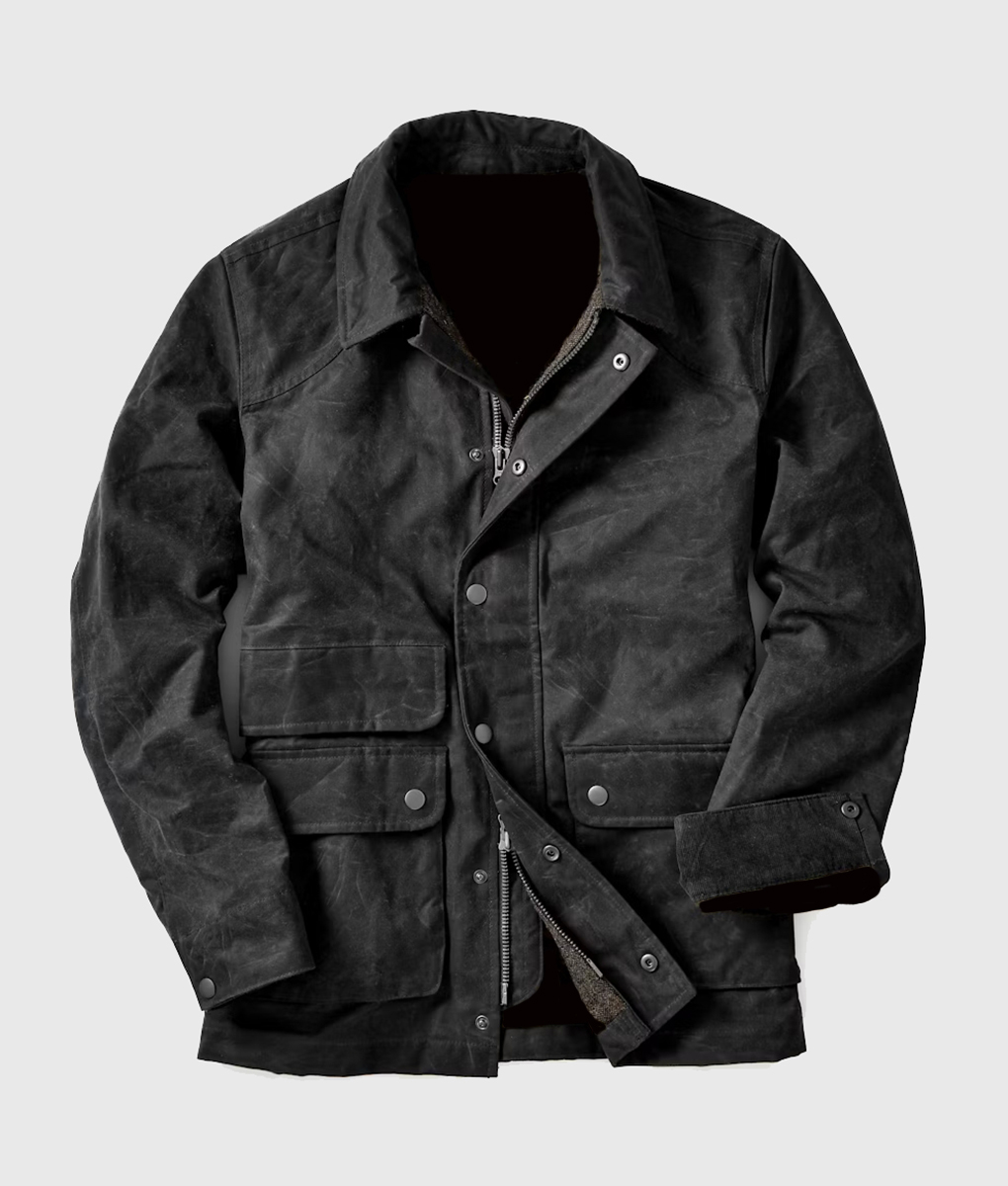 Fallout Wilzig Michael Emerson Black Jacket | The Leather city