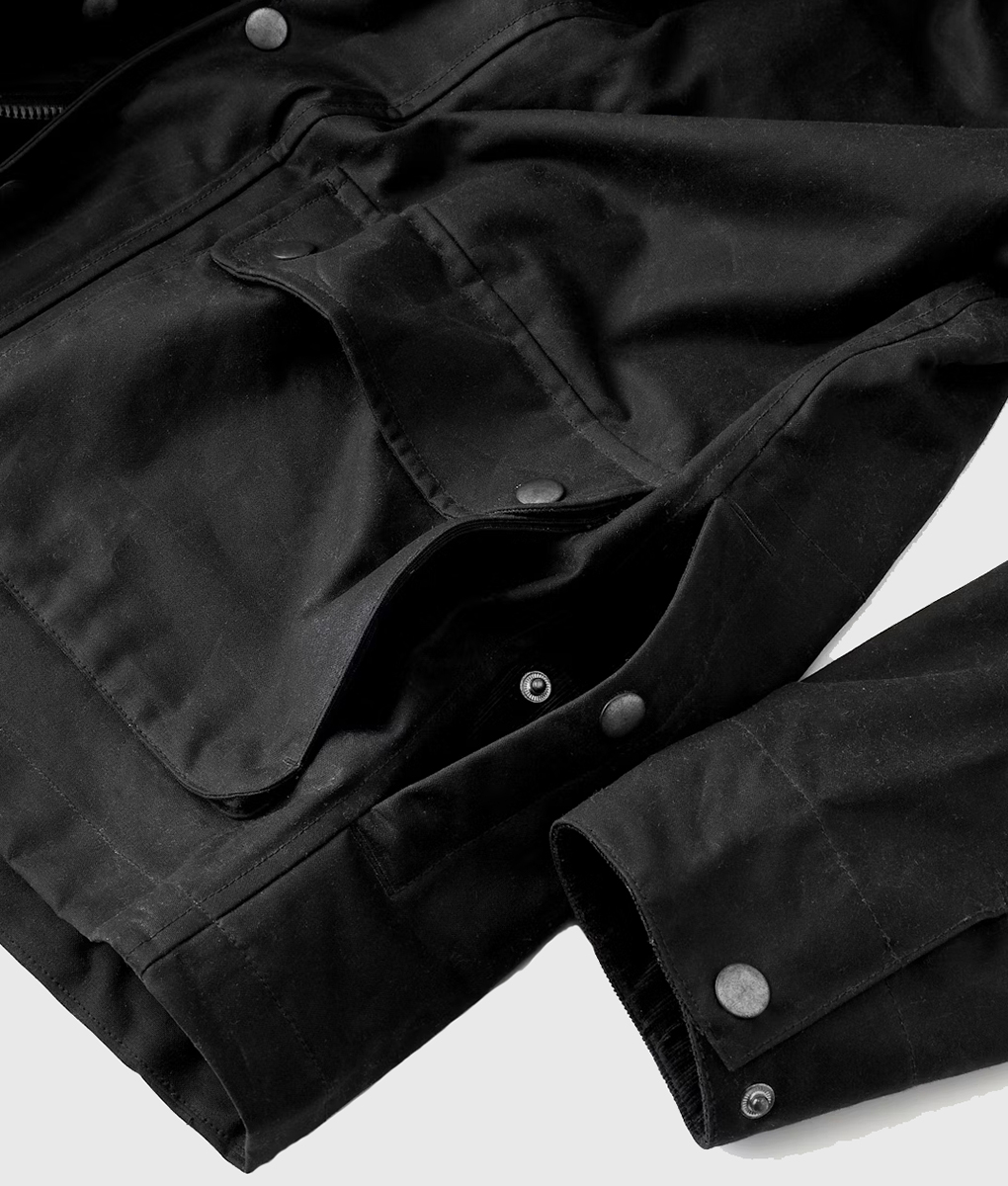 Fallout Wilzig Michael Emerson Black Jacket | The Leather city