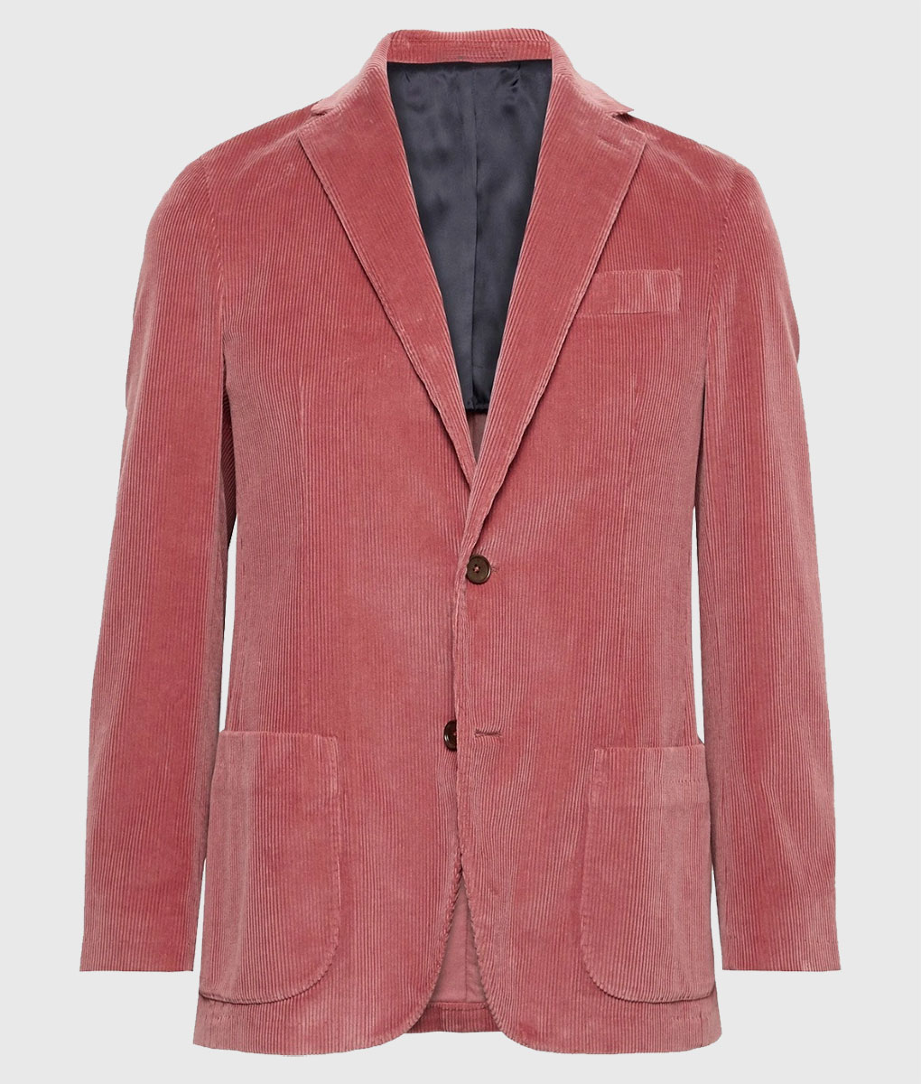 Globe Awards Jack Quaid Pink Suit | TLC