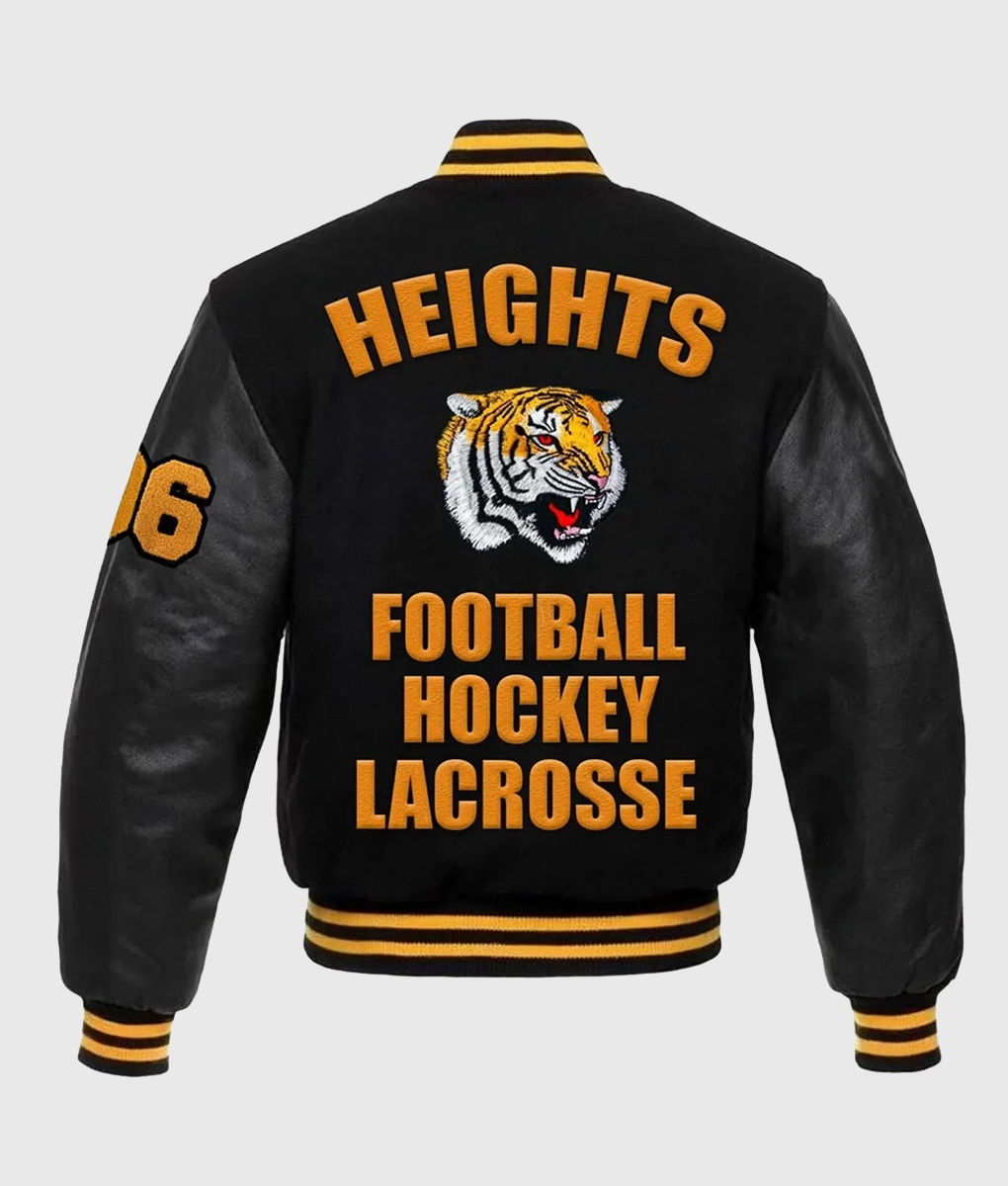 Jason Kelce Letterman Jacket | High School Jason Jacket | The Leather City